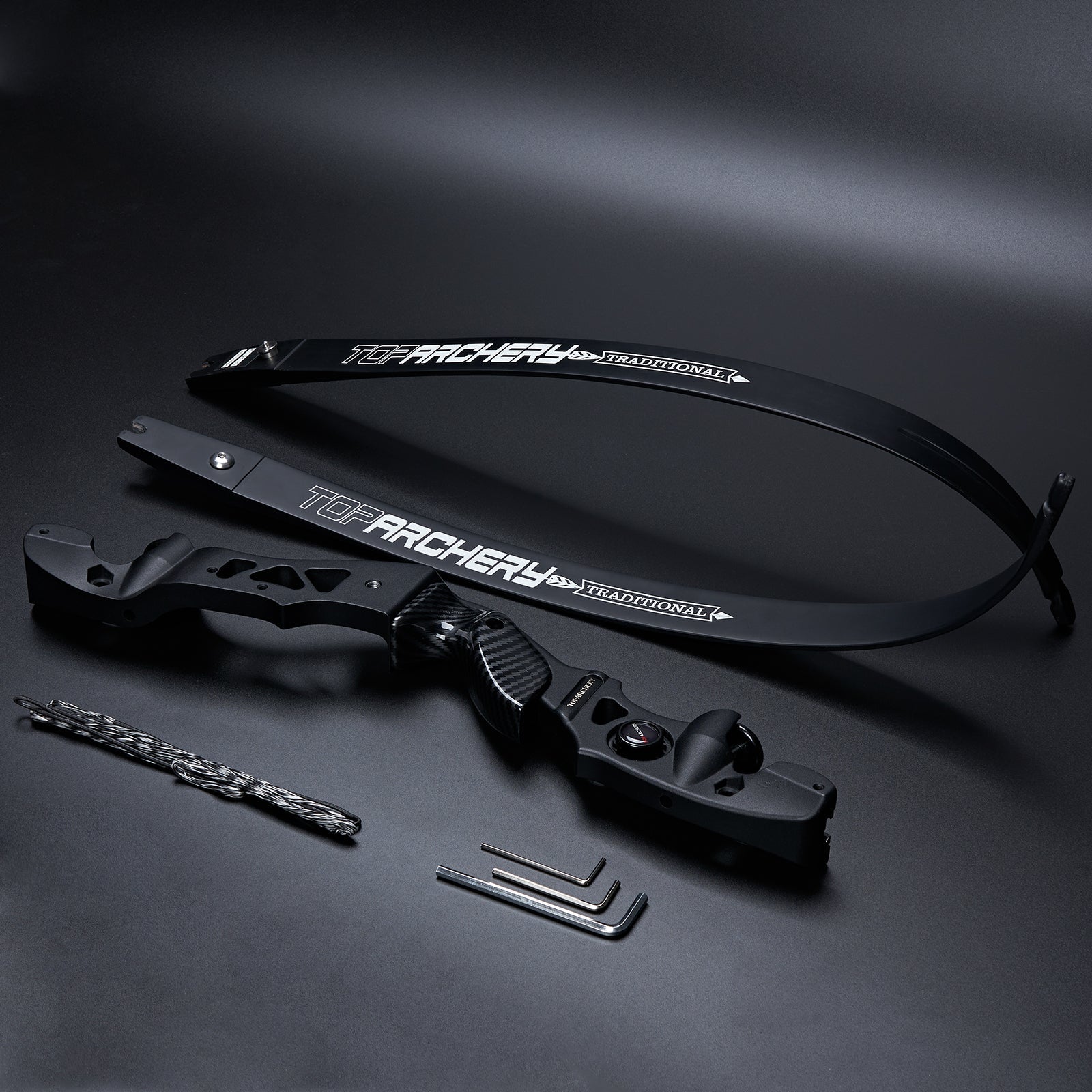 Archery 62" ILF Recurve Bow 25-60lbs Right Hand Hunting Bow Aluminum A ...