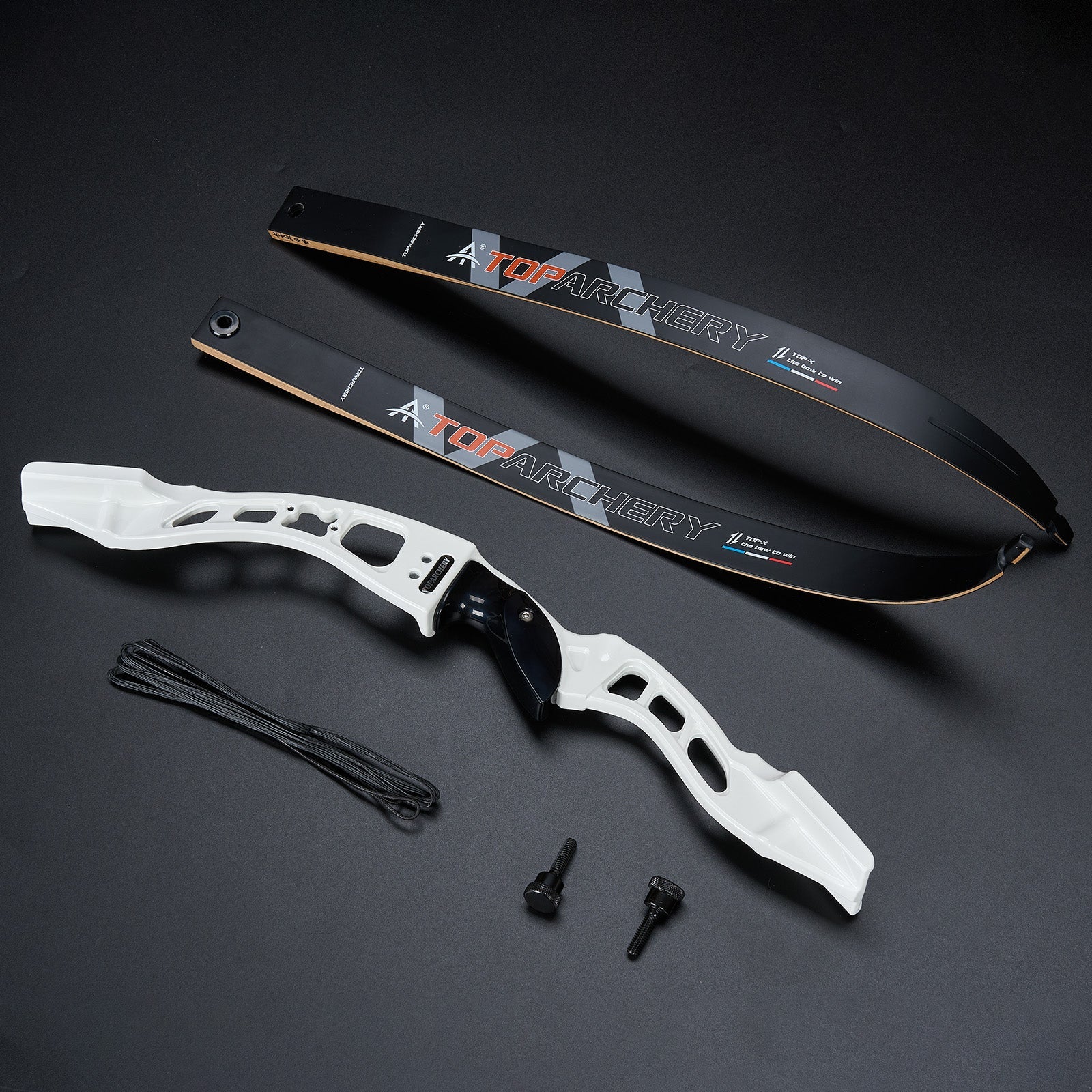 66 Inch Competition Recurve Bow RH for Archery Gym Training Target Sho ...