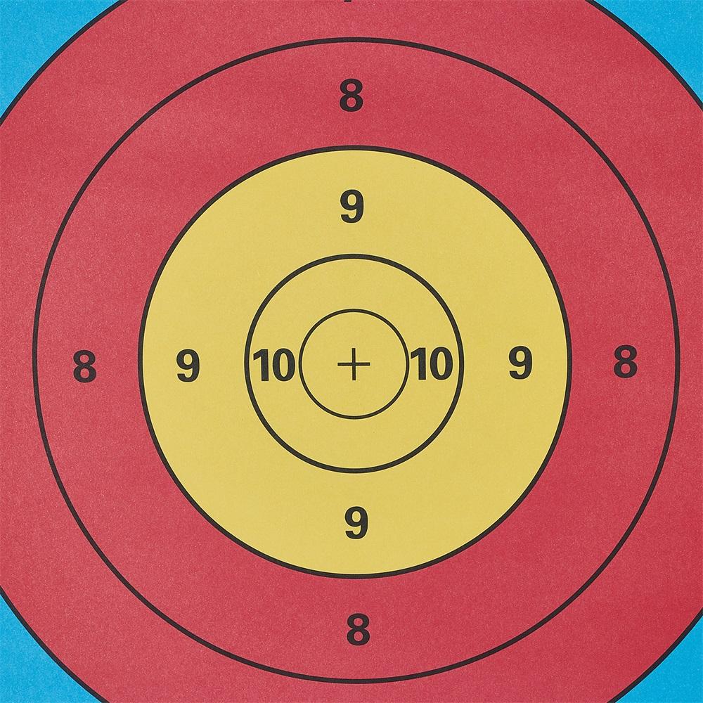 12Pcs Archery Target Paper Faces 40cm for Bow Arrow Practice Training ...