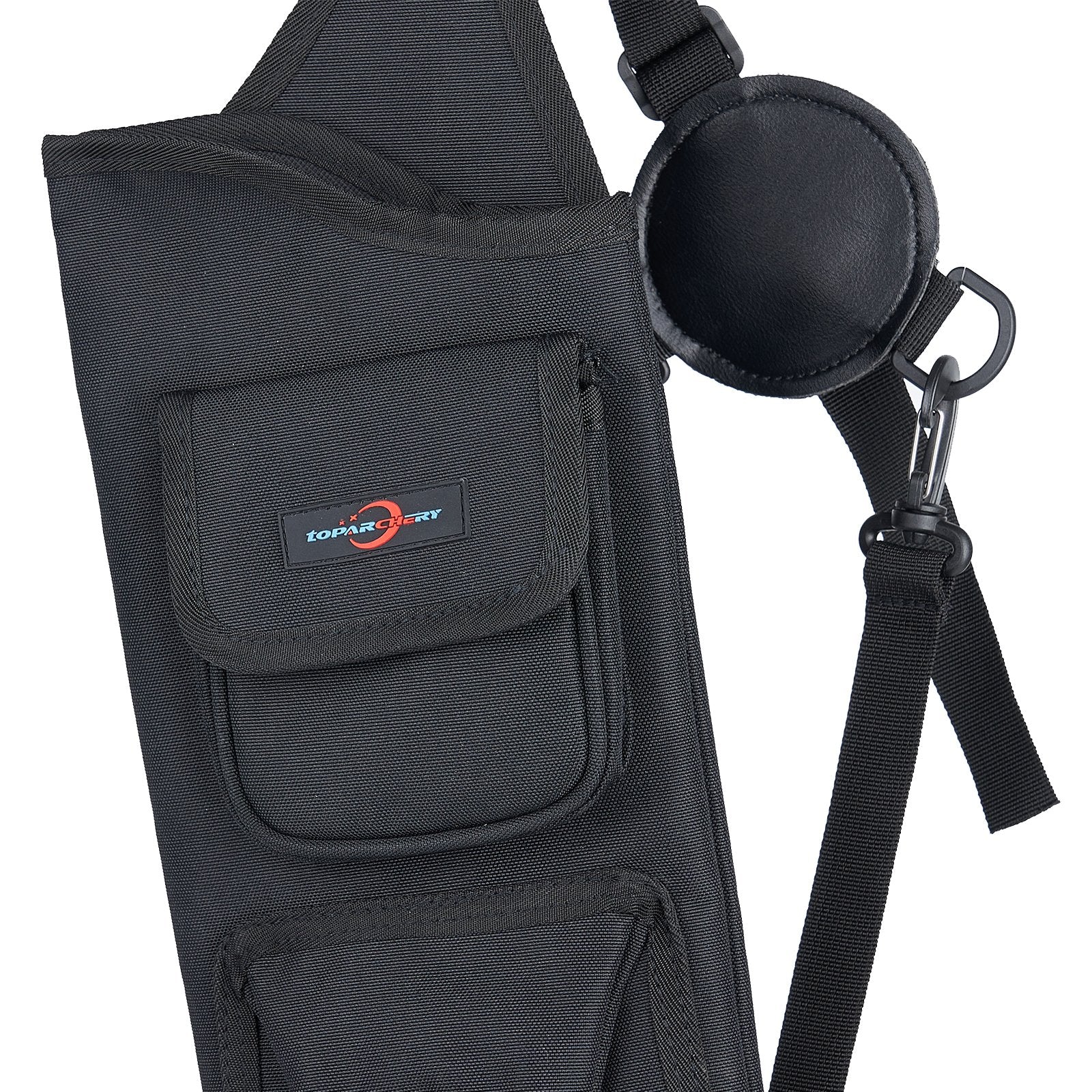 Archery Quiver Adjustable Waterproof Back Quiver Canvas Arrow Bag ...