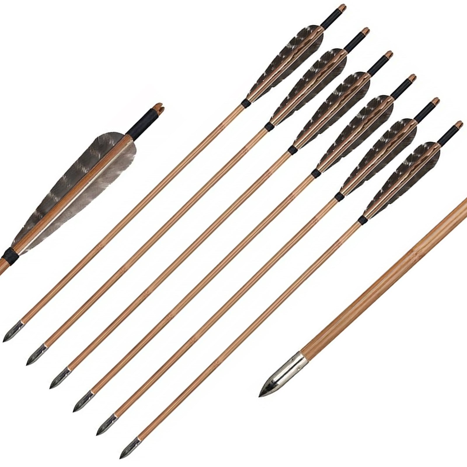 Homemade Bamboo Arrows